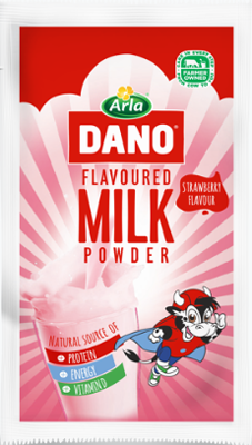 Dano Strawberry Flavoured Milk - multipro